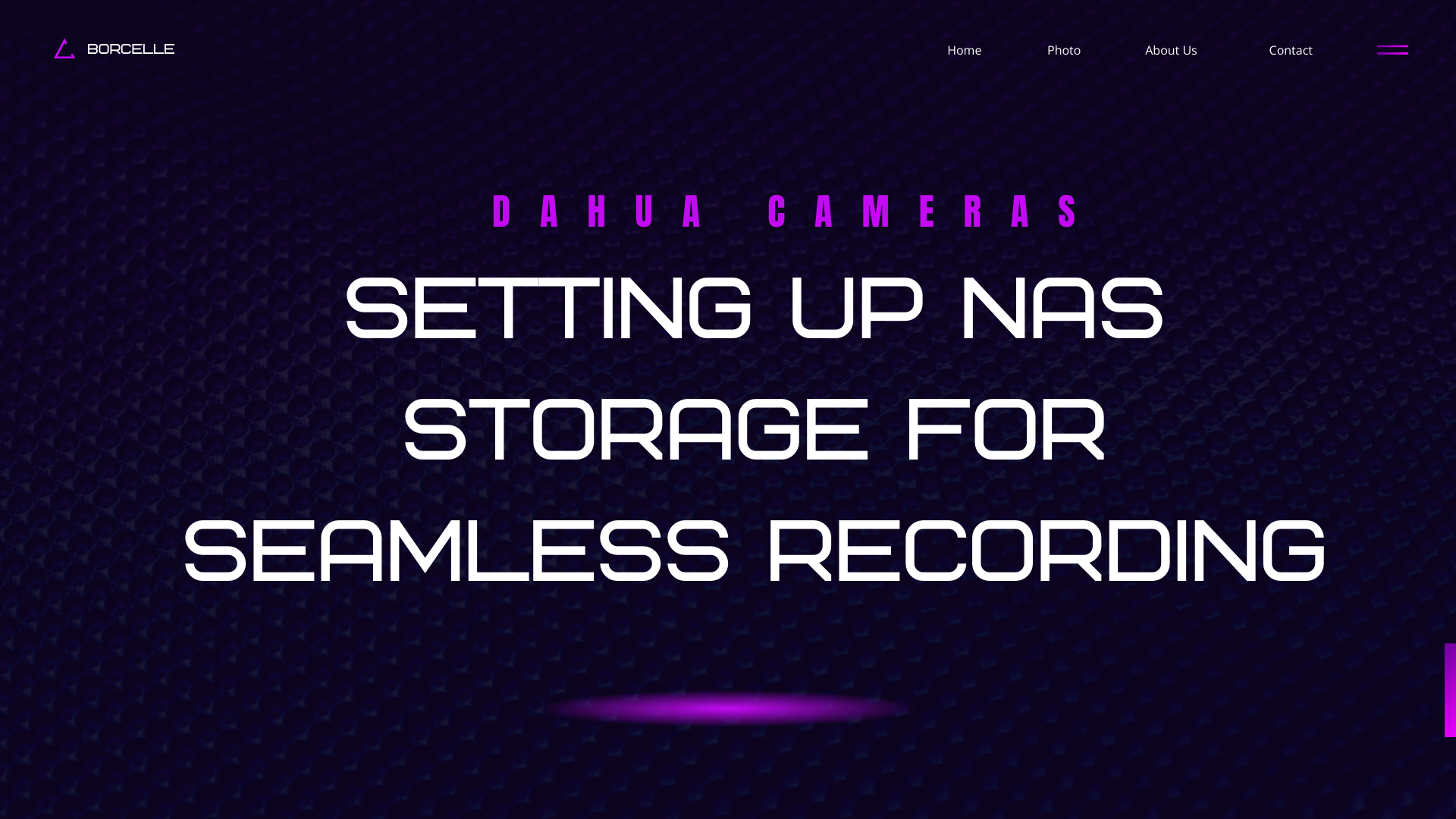 DAHUA NETWORK CAMERAS: Setting Up NAS Storage for Seamless Recording