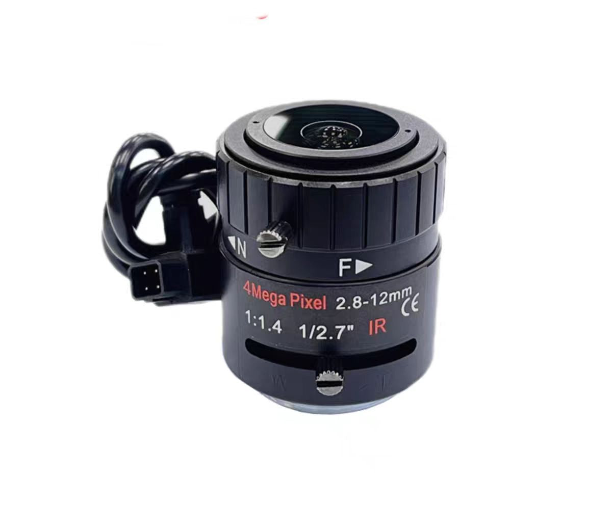 4MP Surveillance Lens: 2.8 - 12mm Focal Length,Automatic Iris F1.8 CS