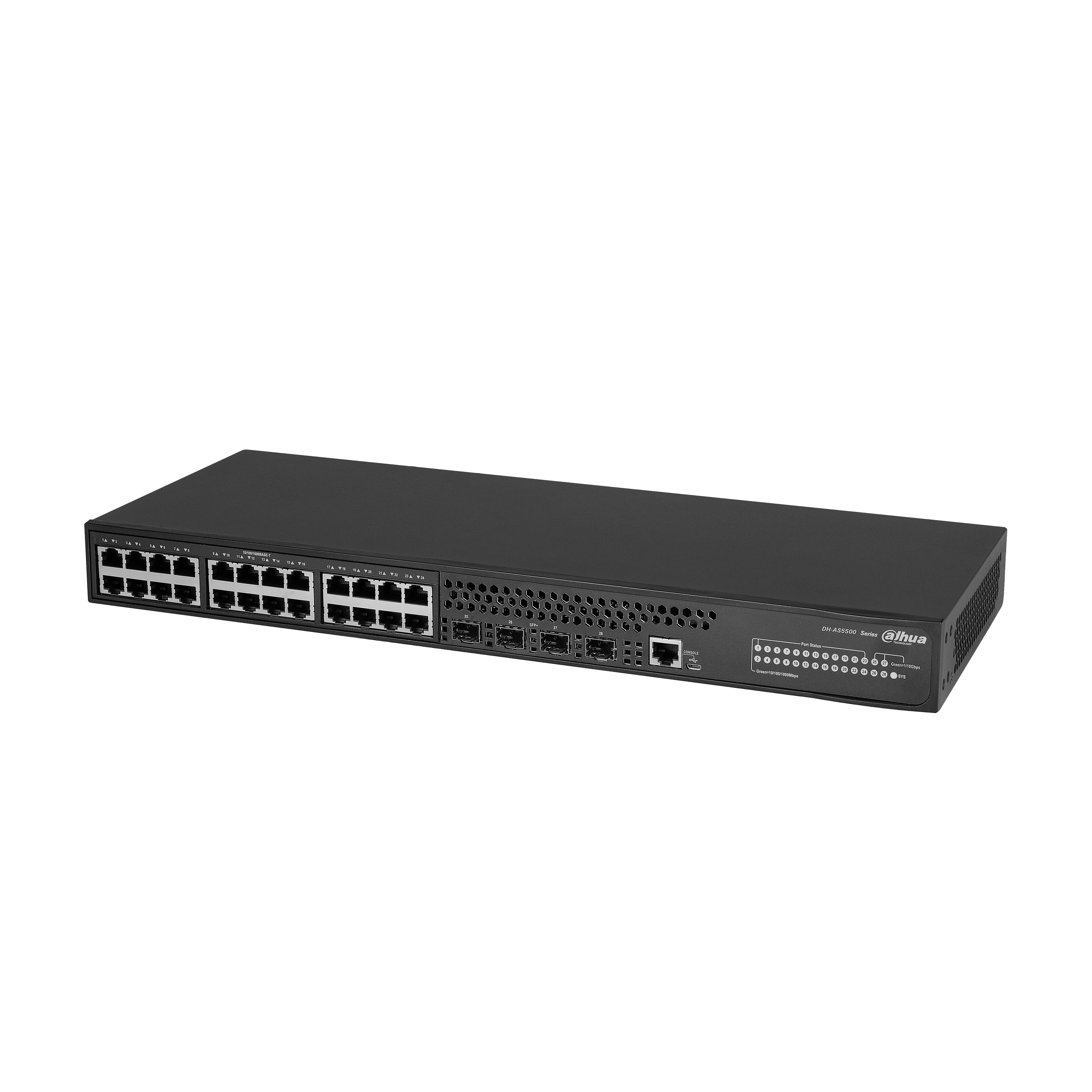 DAHUA AS5500-24GT4XF 28-Port Managed Gigabit Switch with 24-Port RJ45 ...